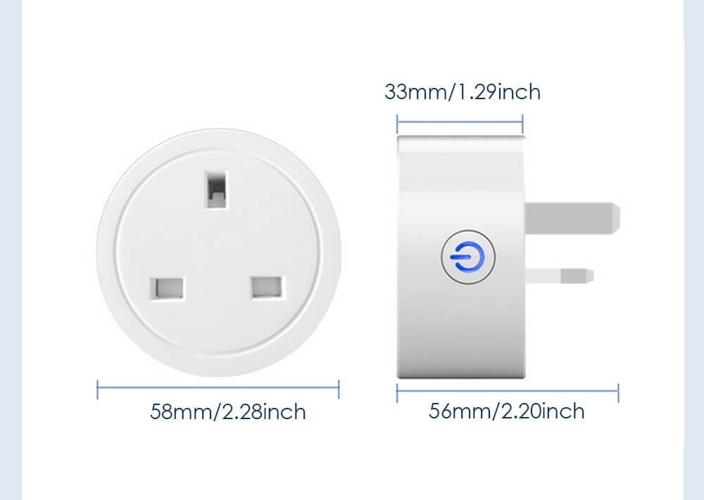 Review 20A UK Plug TUYA WIFI Smart Socket
